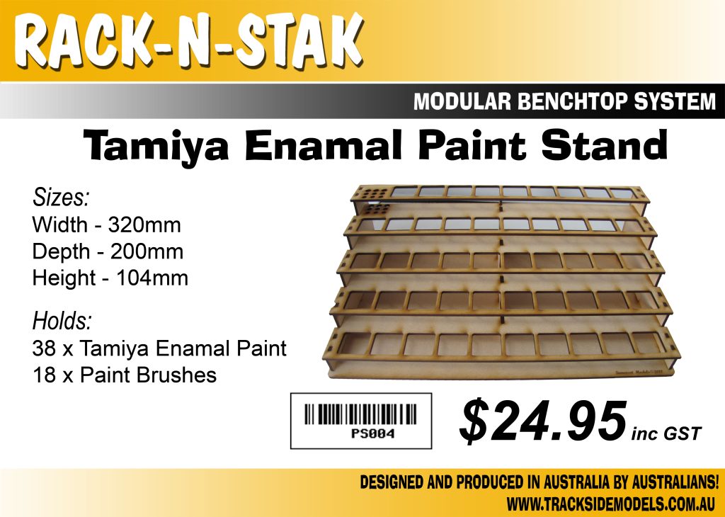 Tamiya Enamel Paint Stand - Rack N Stak - PS004 - Somerset Models