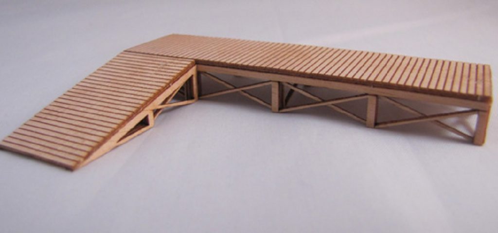 Trackside Models - N Scale - Laser Cut "Loading Ramp and Platform ...
