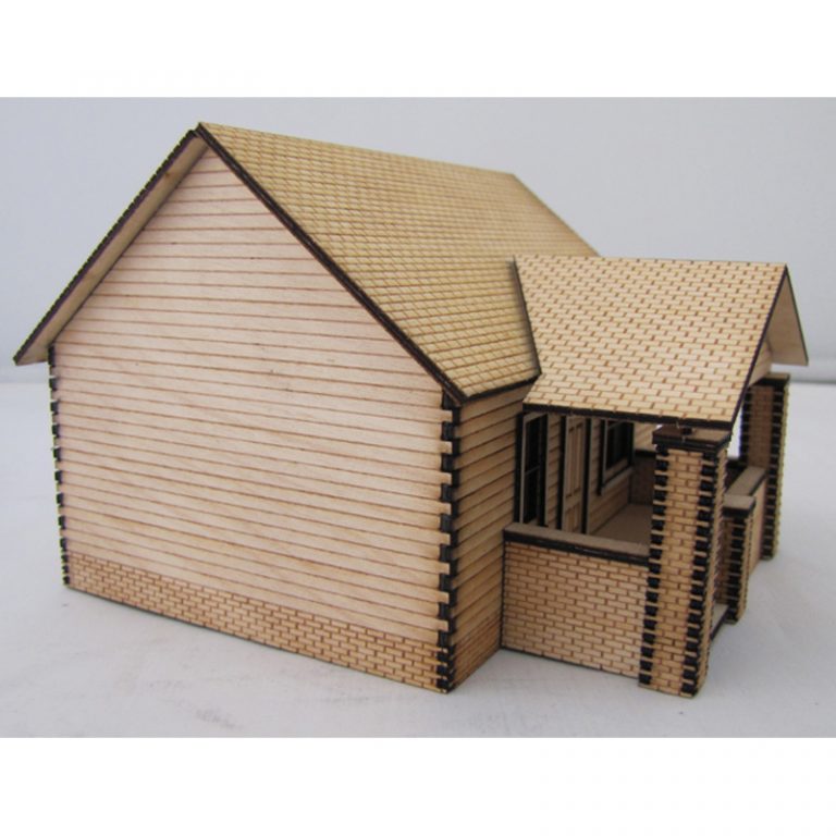 Trackside Models - HO Scale - Laser Cut "The Victorian House" - SM1032 ...