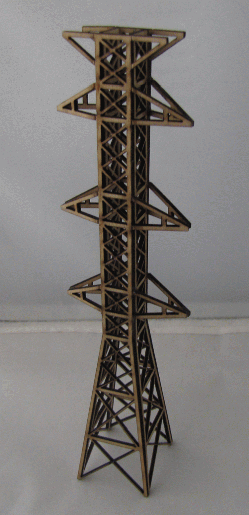Trackside Models - HO Scale - Laser Cut "Power Lines" - SM1034 ...