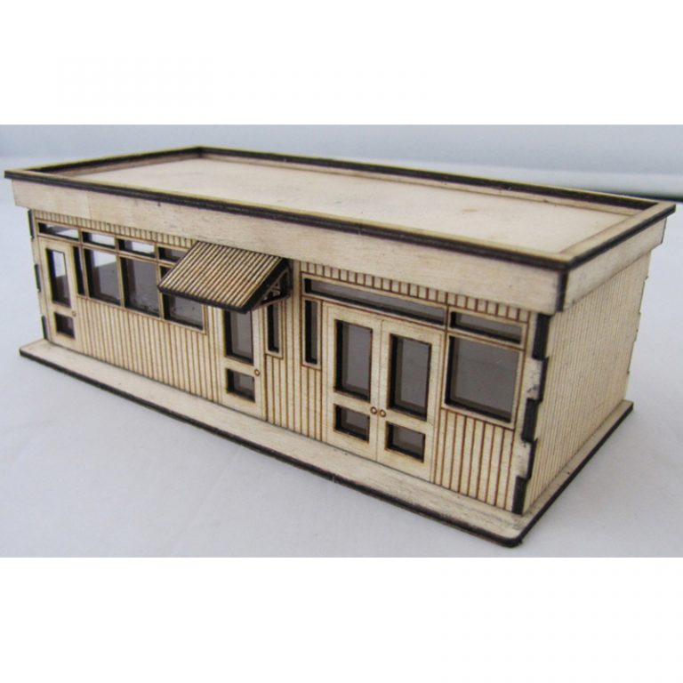 Trackside Models - HO Scale - Laser Cut "Tony's Site Office" - Somerset ...