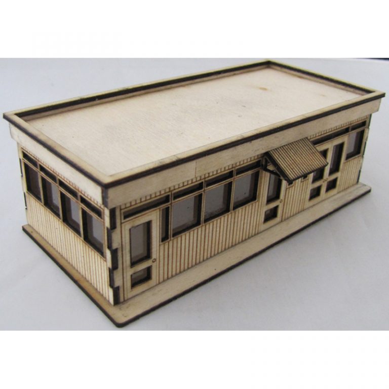 Trackside Models - HO Scale - Laser Cut "Tony's Site Office" - Somerset ...