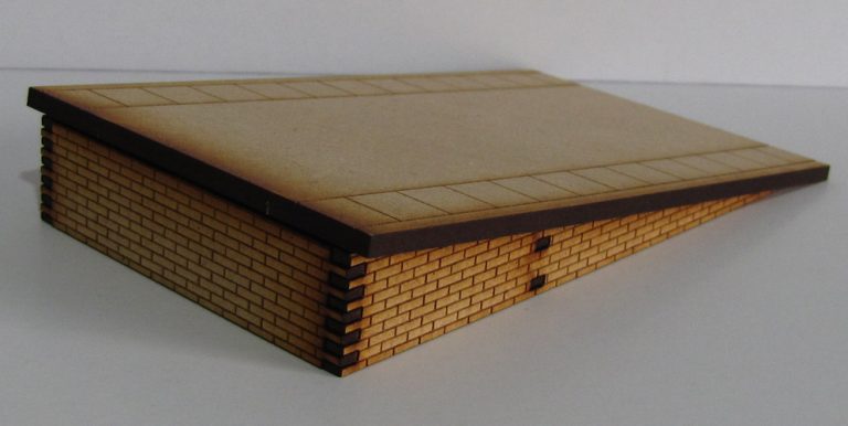 Trackside Models - HO Scale - Laser Cut "Double Sided Platform Ramp ...