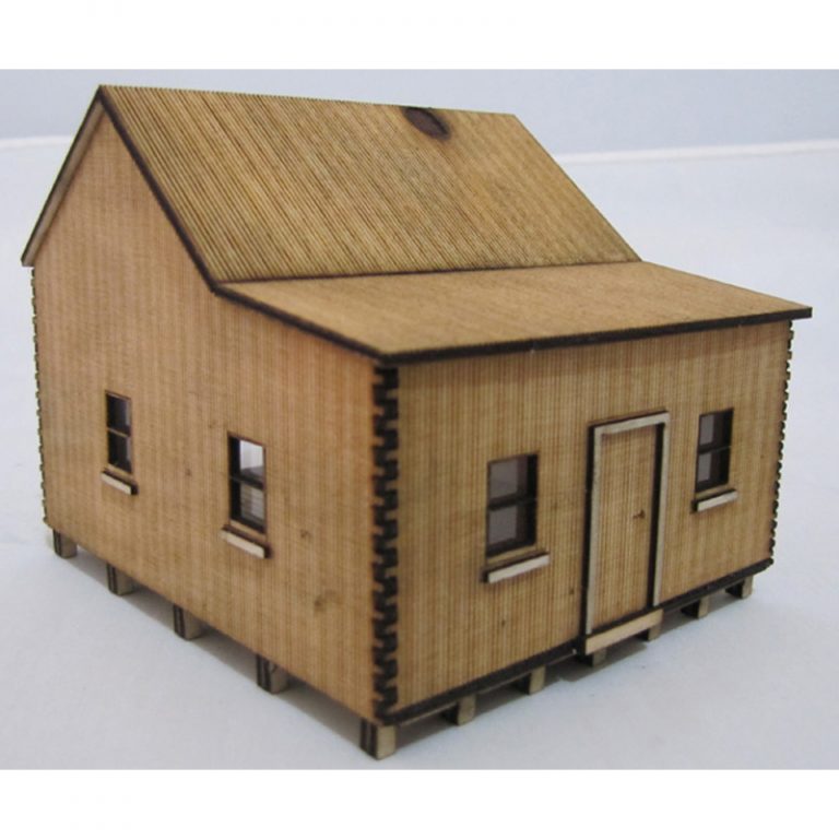 Trackside Models - HO Scale - Laser Cut "The Sawtooth Shed" - Somerset ...
