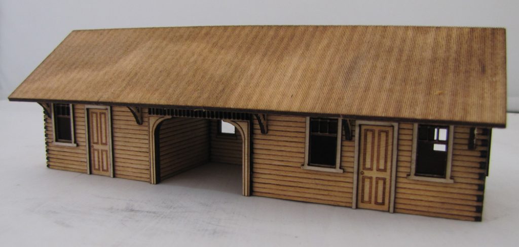 Trackside Models - HO Scale - Laser Cut "QLD Waiting Station ...