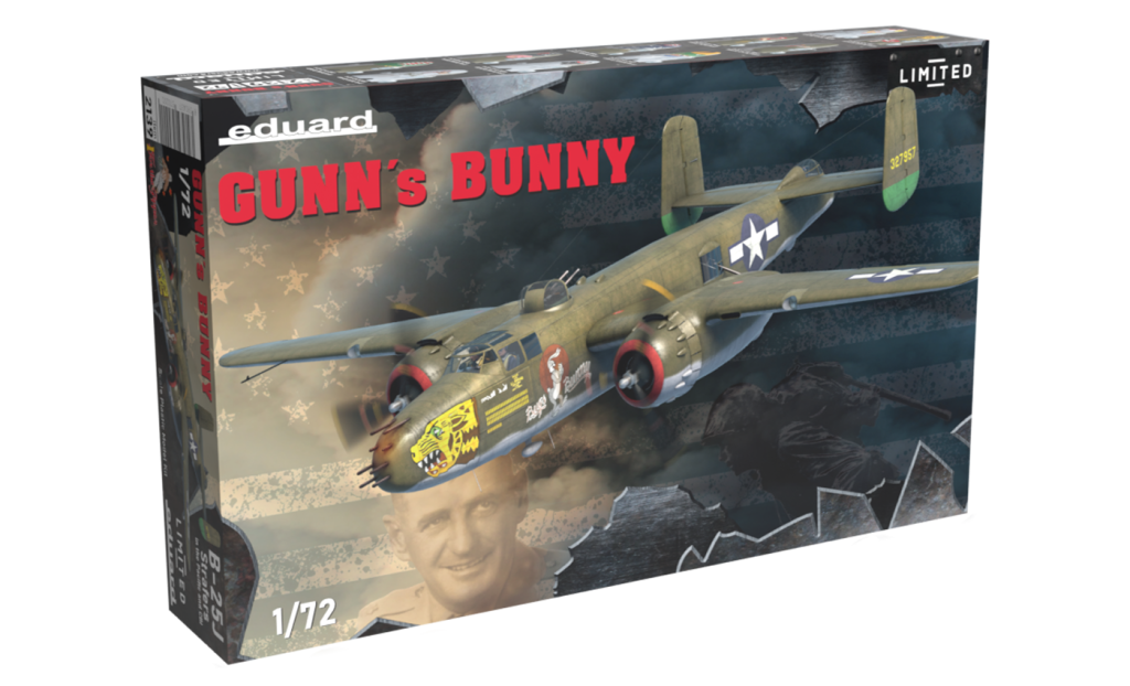 Eduard 1/72 Scale B-25J Limited Edition Gunn's Bunny - 2139 - Somerset ...