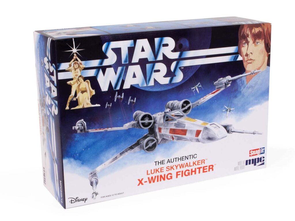 1/63 Scale Luke X-Wing Fighter Star Wars - MPC948 - Somerset Models